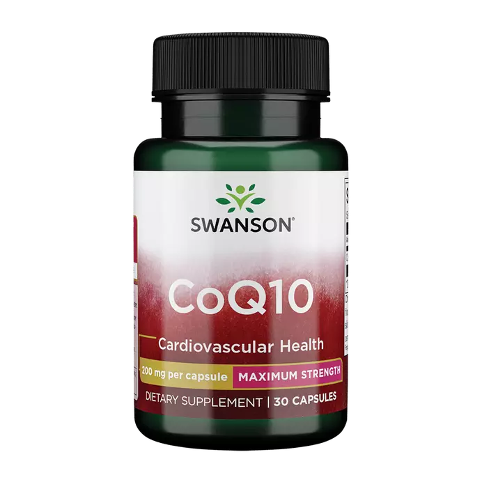 SWANSON KOENZYM Q10 200MG 30 kaps - Glow Naturals